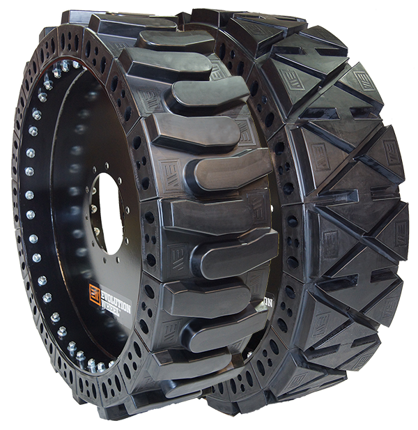 Evolution Wheel - Skytrak 8042 Solid Telehandler Tire